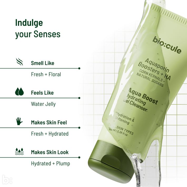 Aqua Boost Hydrating Gel Cleanser – biocule
