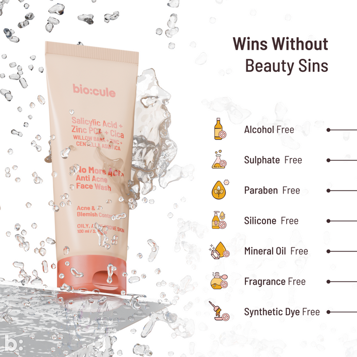 No More Acne Anti Acne Face Wash – biocule