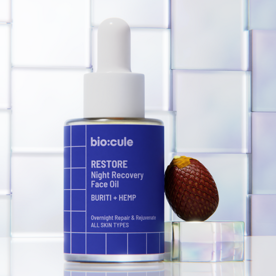 RESTORE Night Recovery Face Oil for Skin Barrier & Fine Lines | Biocule ...